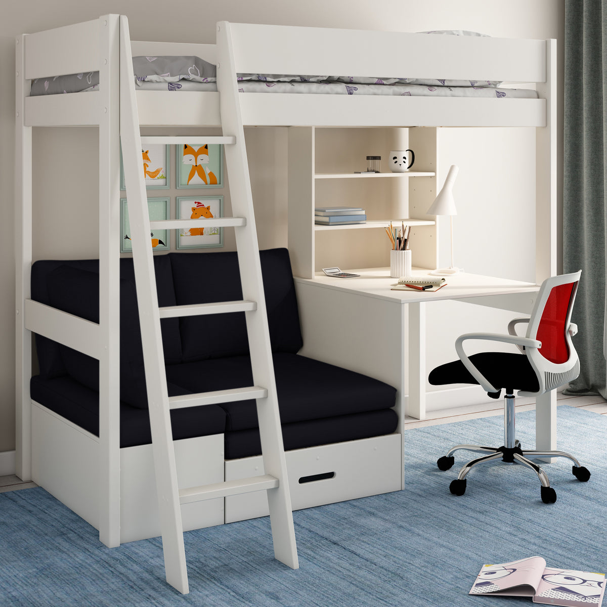 Estella High Sleeper Bed Now Available in White! – Family Window