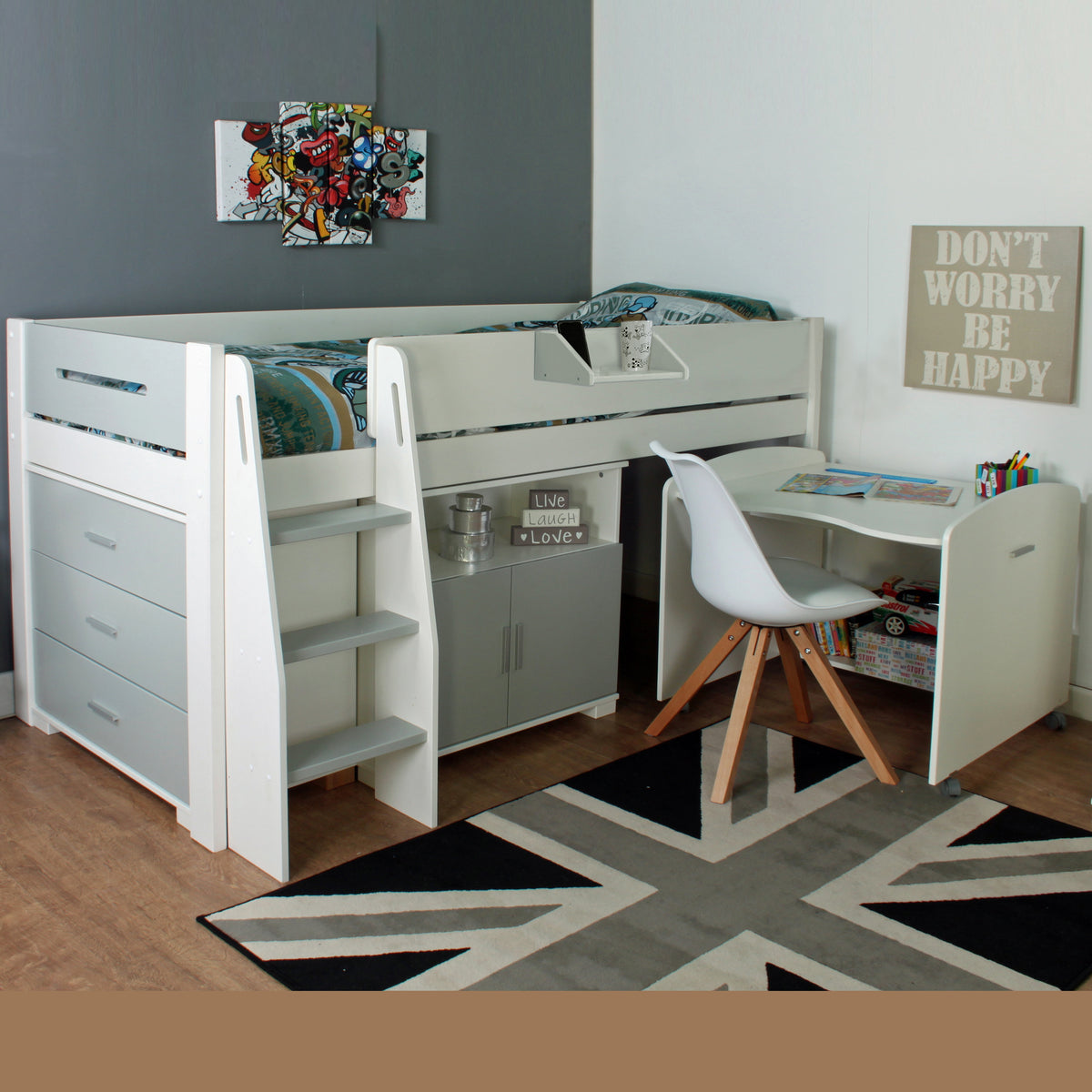 Mid Sleeper Cabin Beds from Top Bed Brands – Family Window