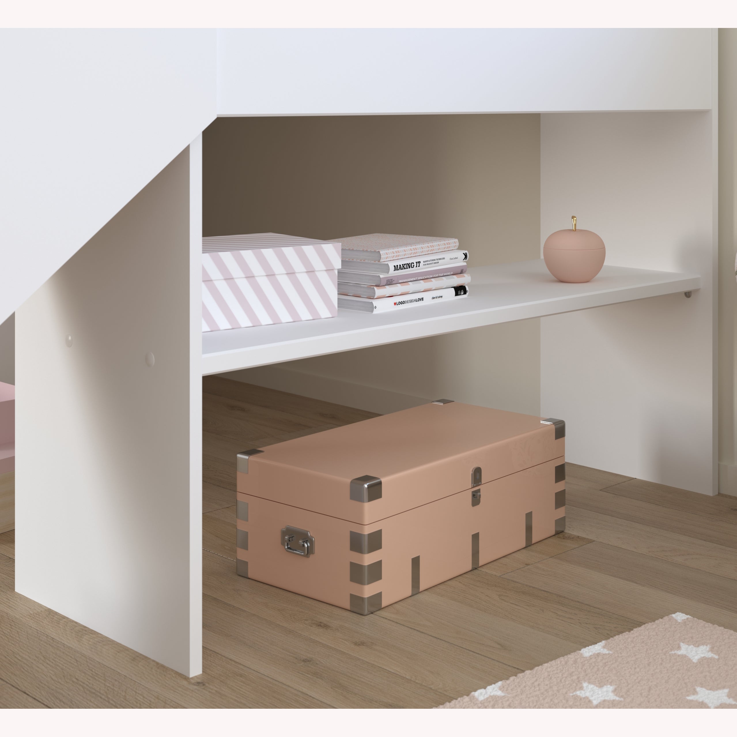 Midsleeper Cabin Bed with Slide & Storage - Parisot Tobo – Family Window